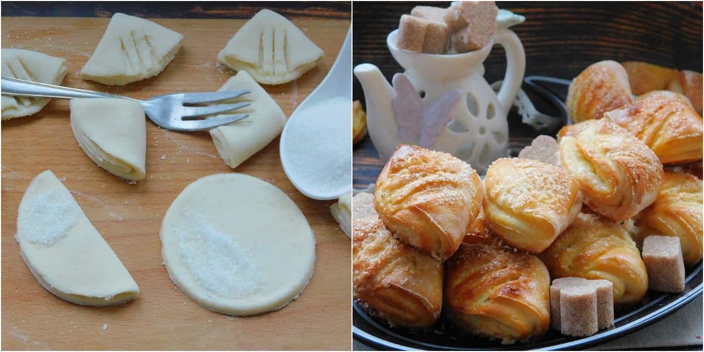 Сирне печиво Гусячі лапки: простенька і дуже смачна випічка до чаю ...